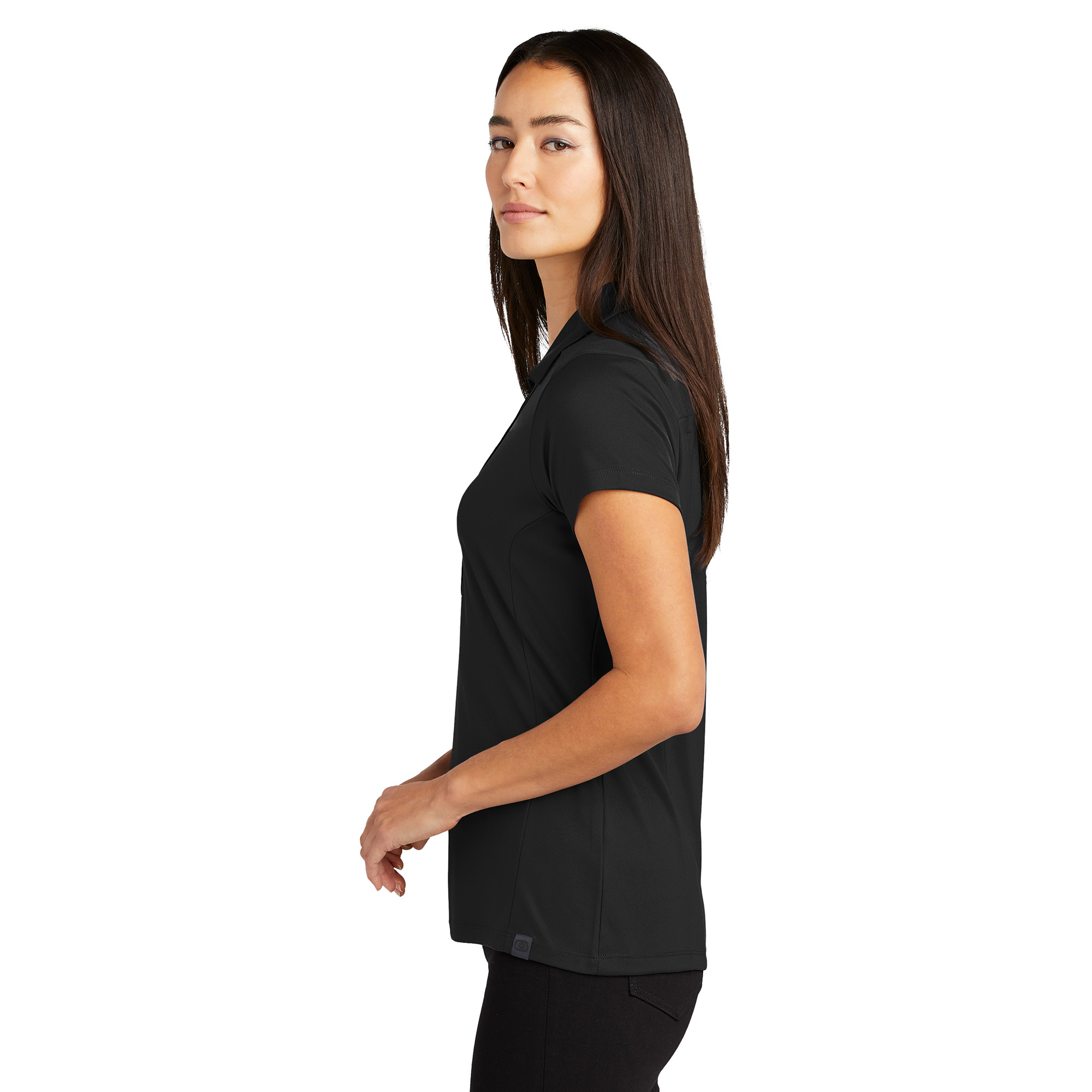 OGIO LOG125 Ladies Framework Polo - Blacktop | Full Source