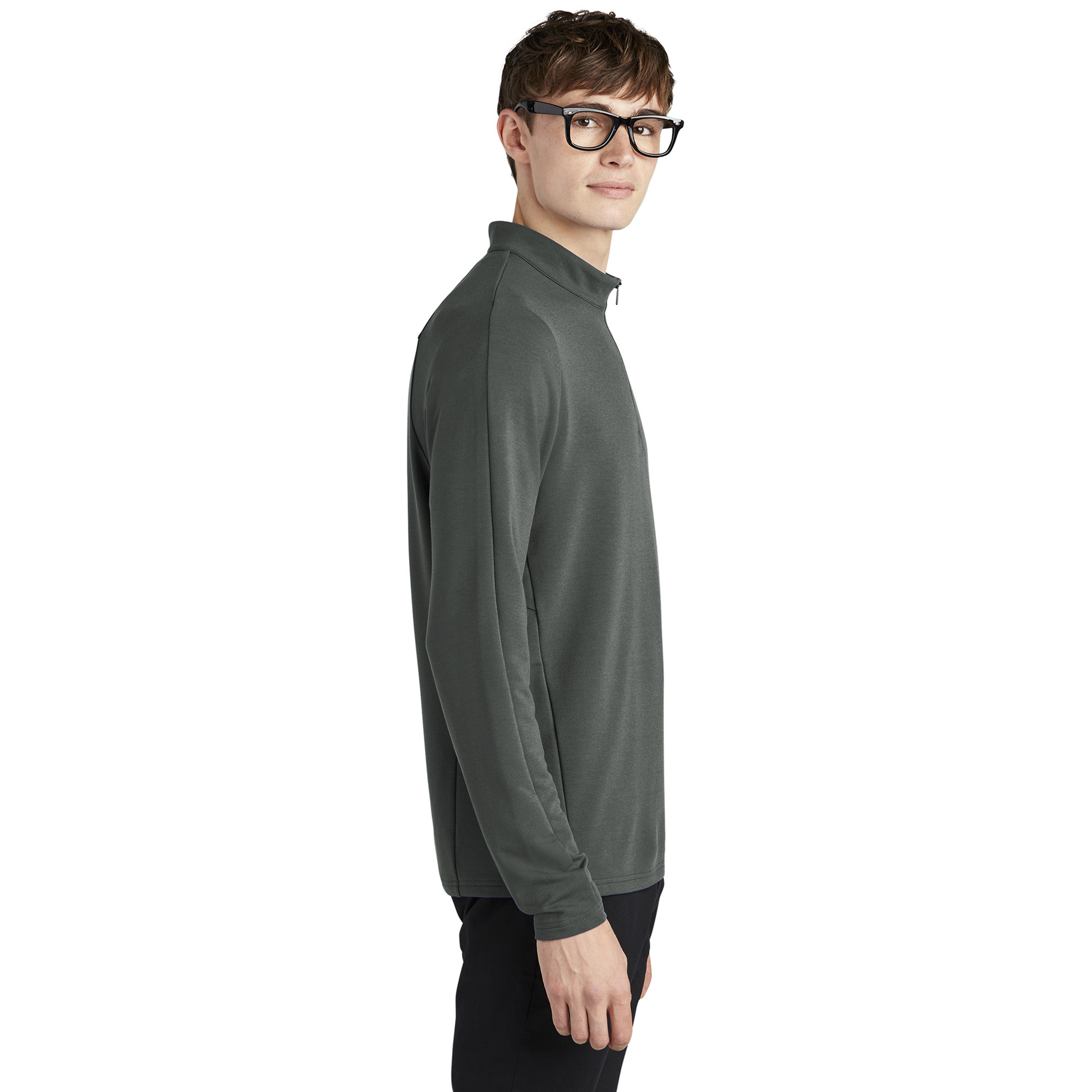 Mercer+Mettle MM3010 Stretch 1/4-Zip Pullover - Anchor Grey | Full Source