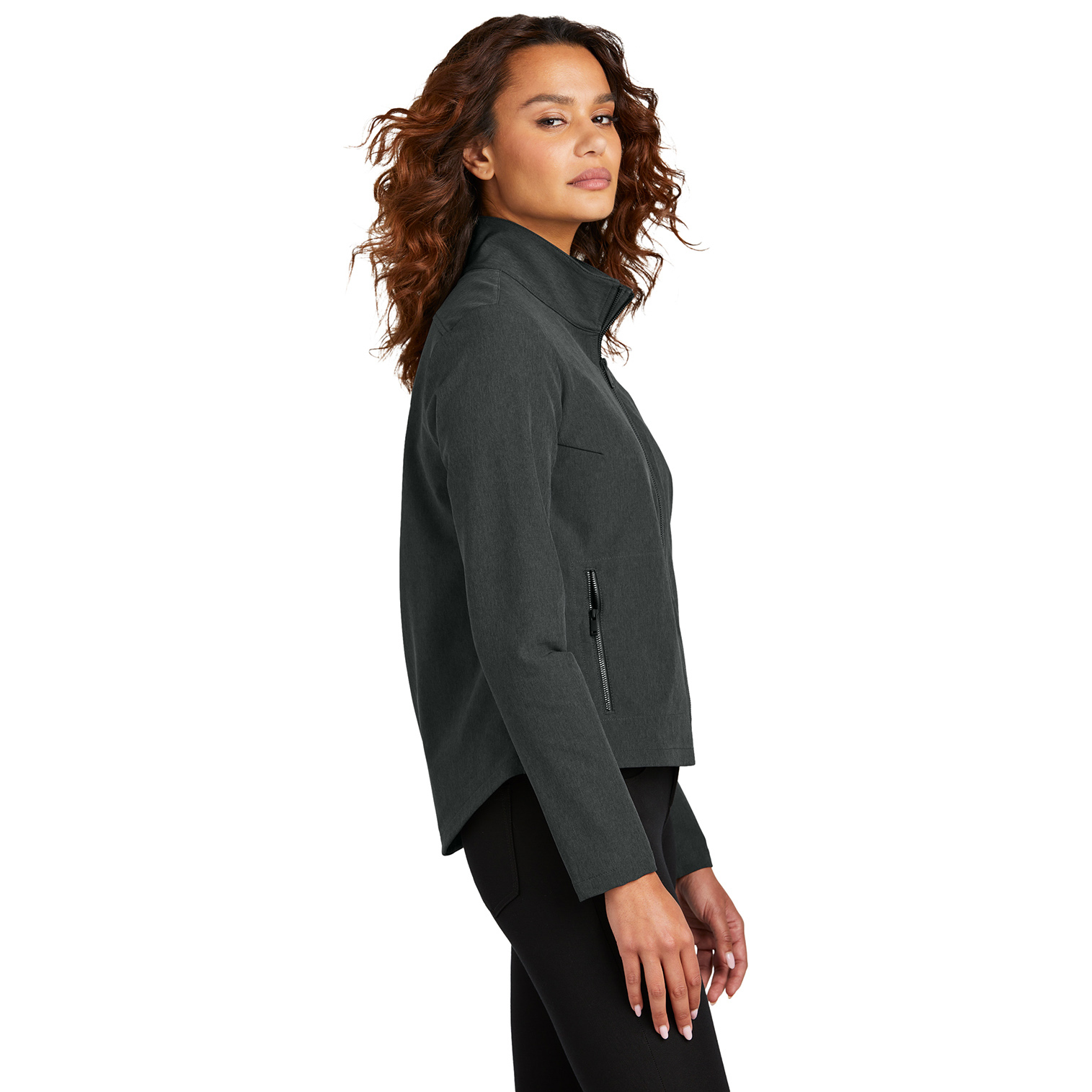 Mercer+Mettle MM7103 Women's Stretch Soft Shell Jacket - Anchor Grey ...