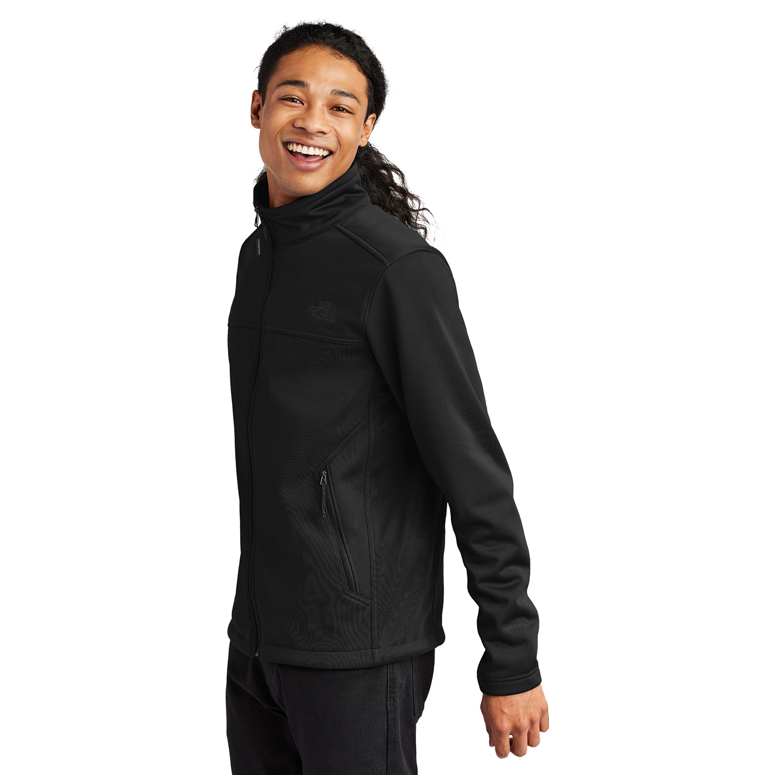 The North Face NF0A88D5 Chest Logo Ridgewall Soft Shell Jacket - TNF ...