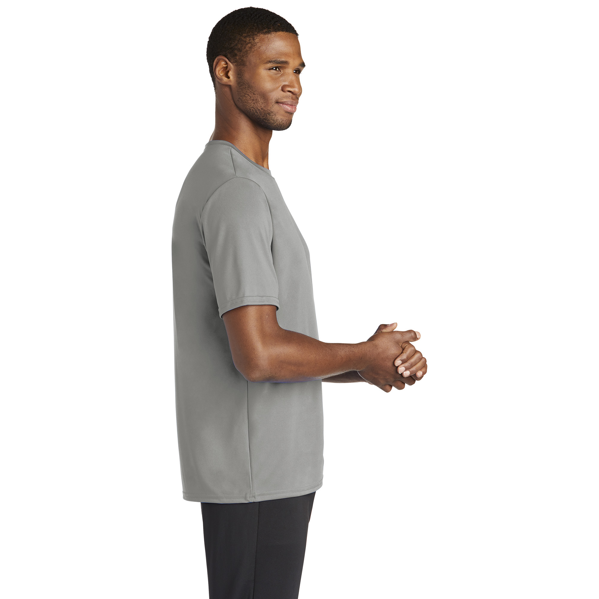 Port & Company PC380 Performance Tee - Grey Concrete | Full Source