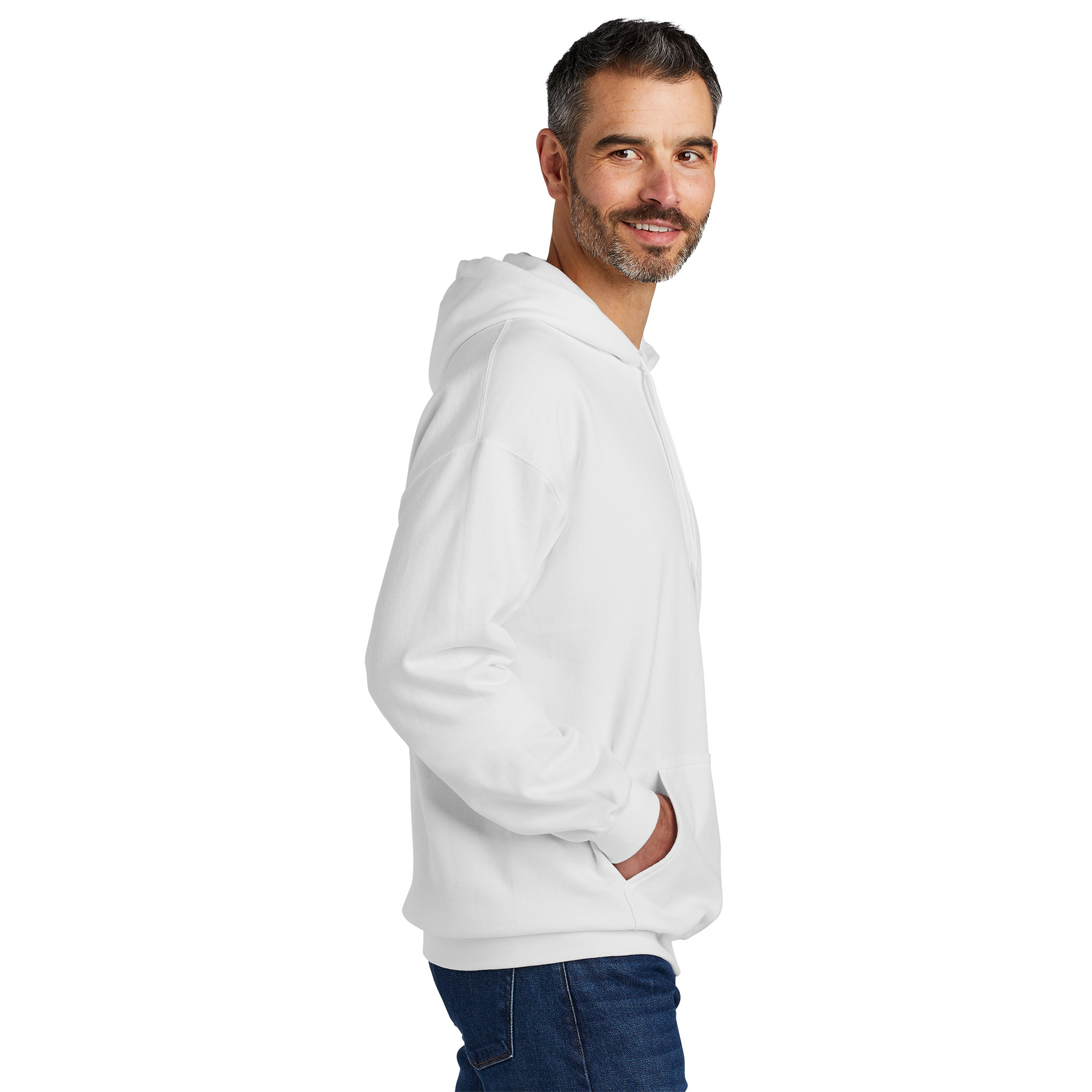 Gildan SF500 Softstyle Pullover Hooded Sweatshirt - White | Full Source