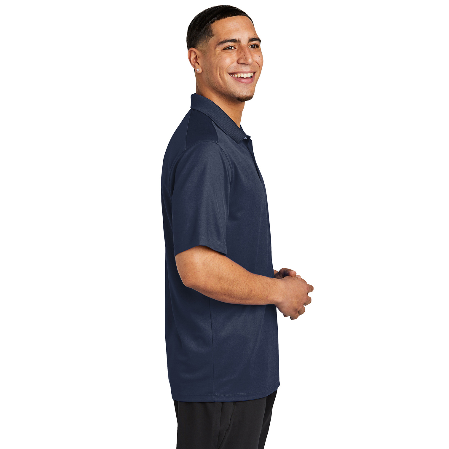 Sport-Tek ST740 UV Micropique Polo - True Navy | Full Source