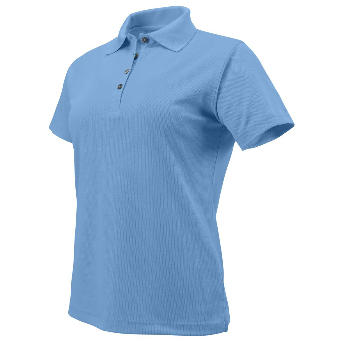 Paragon 104 Women's Saratoga Performance Mini Mesh Polo - Bimini Blue ...