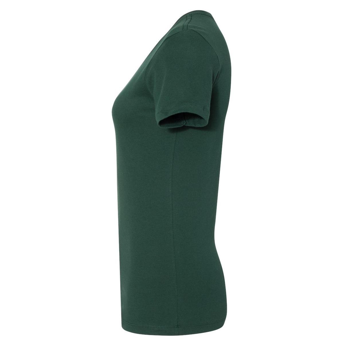 Next Level 3900 Women's Cotton Short Sleeve Boyfriend Crew - Forest ...