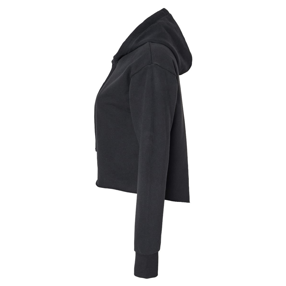 Next Level 9384 Women's Laguna Sueded Hoodie - Black | Full Source