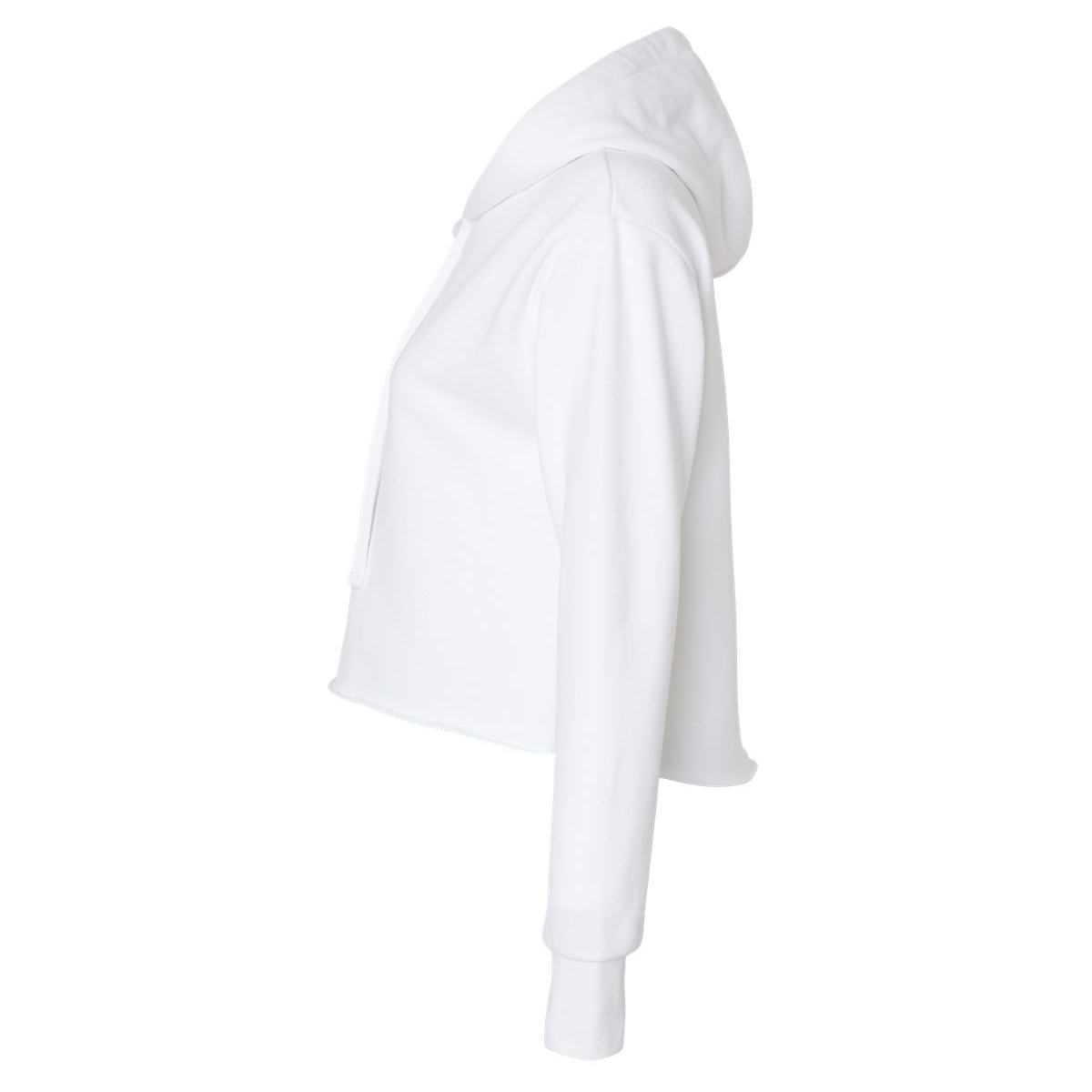 Next Level 9384 Women's Laguna Sueded Hoodie - White | Full Source
