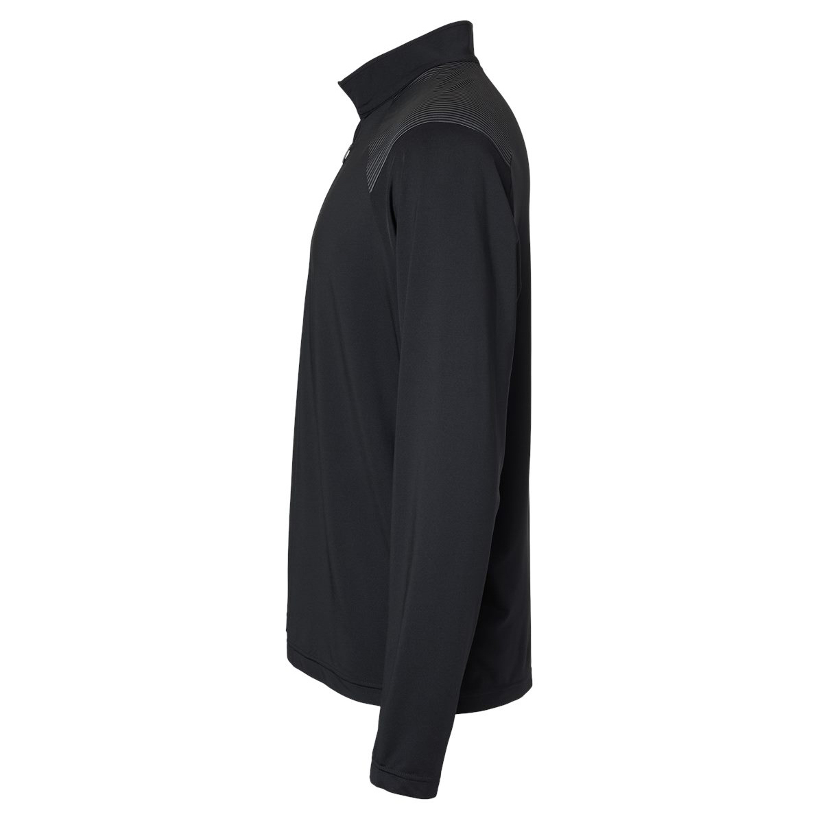 adidas A520 Shoulder Stripe 1/4-Zip Pullover - Black | Full Source