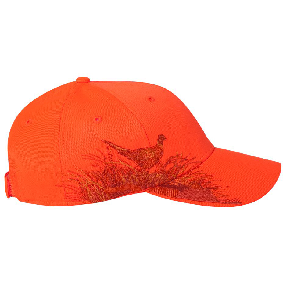 DRI DUCK 3261 Wildlife Series Pheasant Cap - Blaze Orange | Full Source