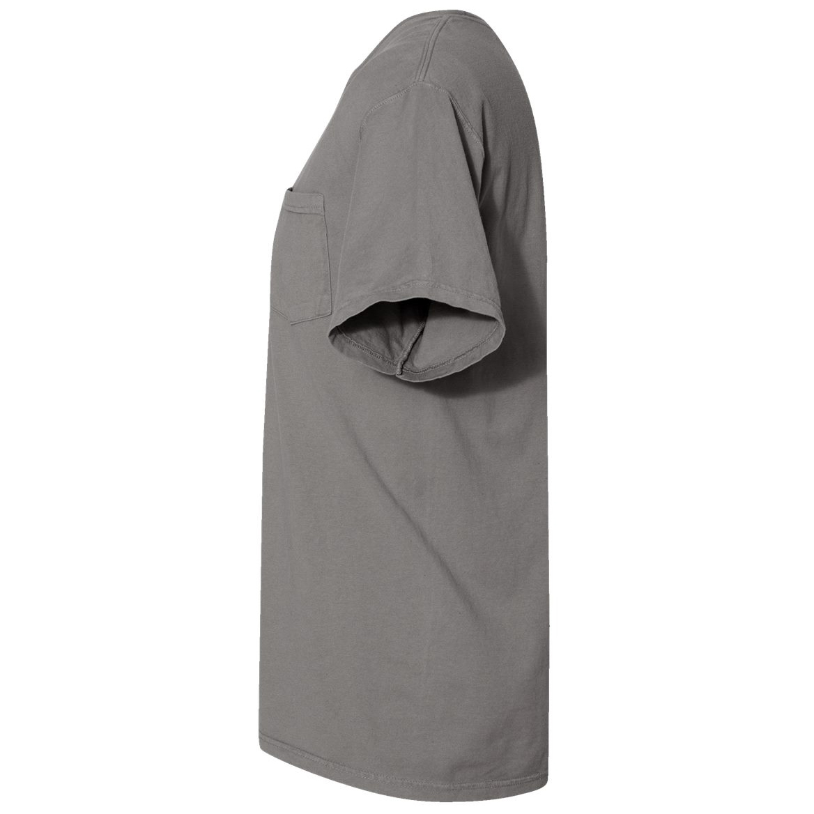 ComfortWash GDH150 Garment-Dyed Pocket T-Shirt - Concrete Grey | Full ...