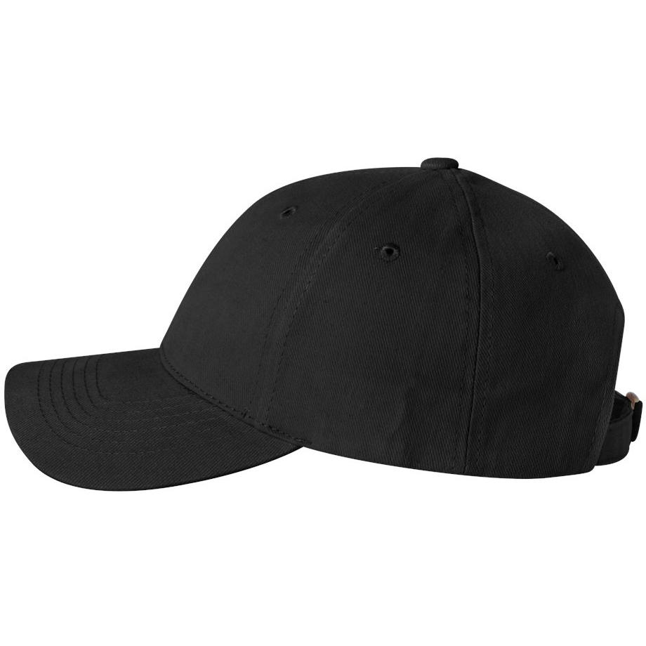 Sportsman 9910 Heavy Brushed Twill Structured Cap - Black | Full Source