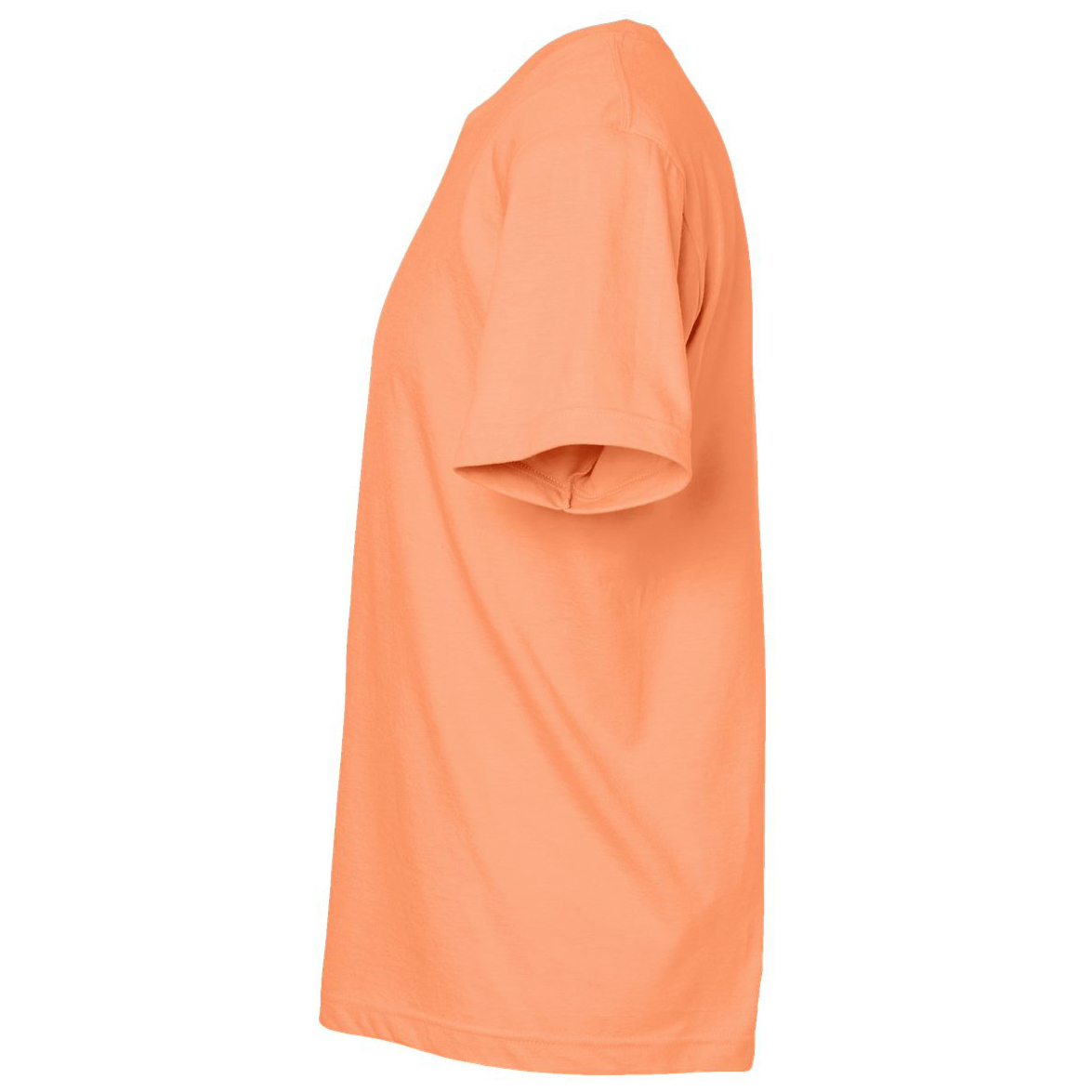 Tultex 202 Unisex Fine Jersey T-Shirt - Heather Cantaloupe | Full Source