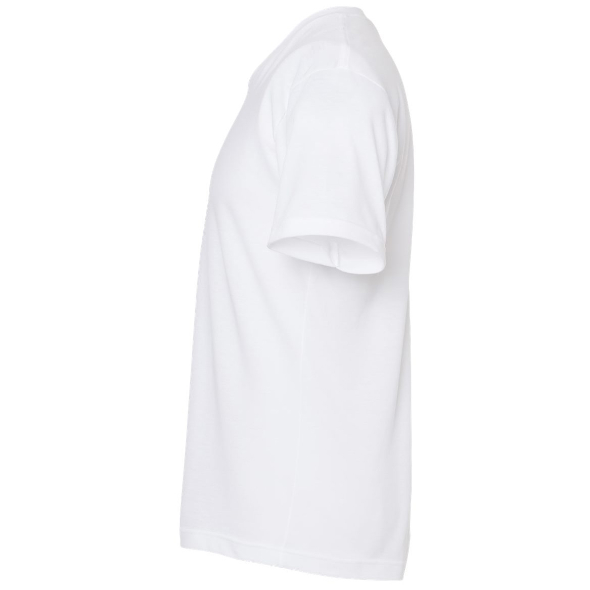 Tultex 207 Unisex Poly-Rich V-Neck T-Shirt - White | Full Source