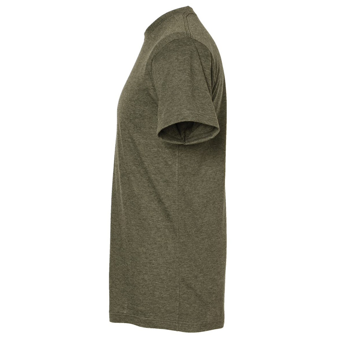 Tultex 241 Unisex Poly-Rich T-Shirt - Heather Military Green | Full Source