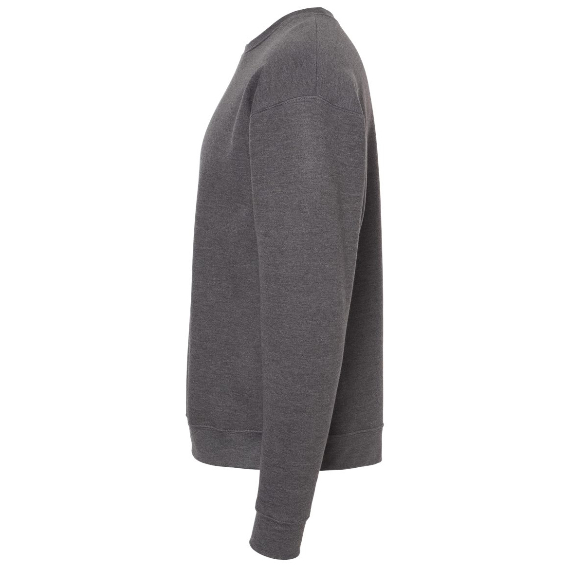 Tultex 340 Unisex Fleece Crewneck Sweatshirt - Heather Charcoal | Full ...