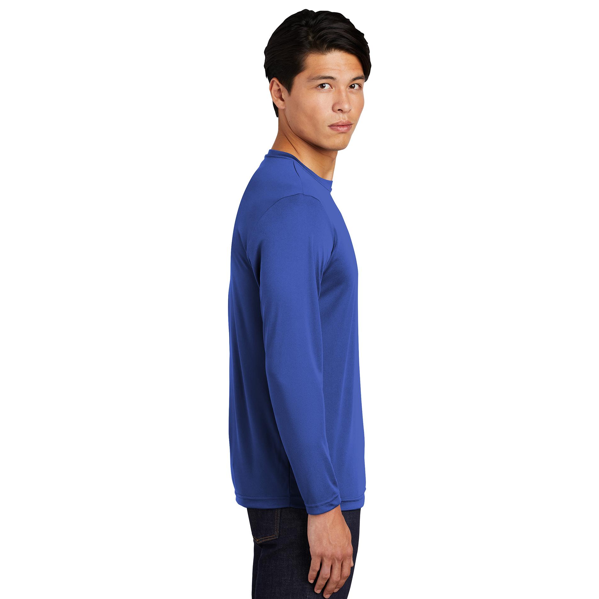 Sport-Tek ST350LS Long Sleeve PosiCharge Competitor Tee - True Royal ...