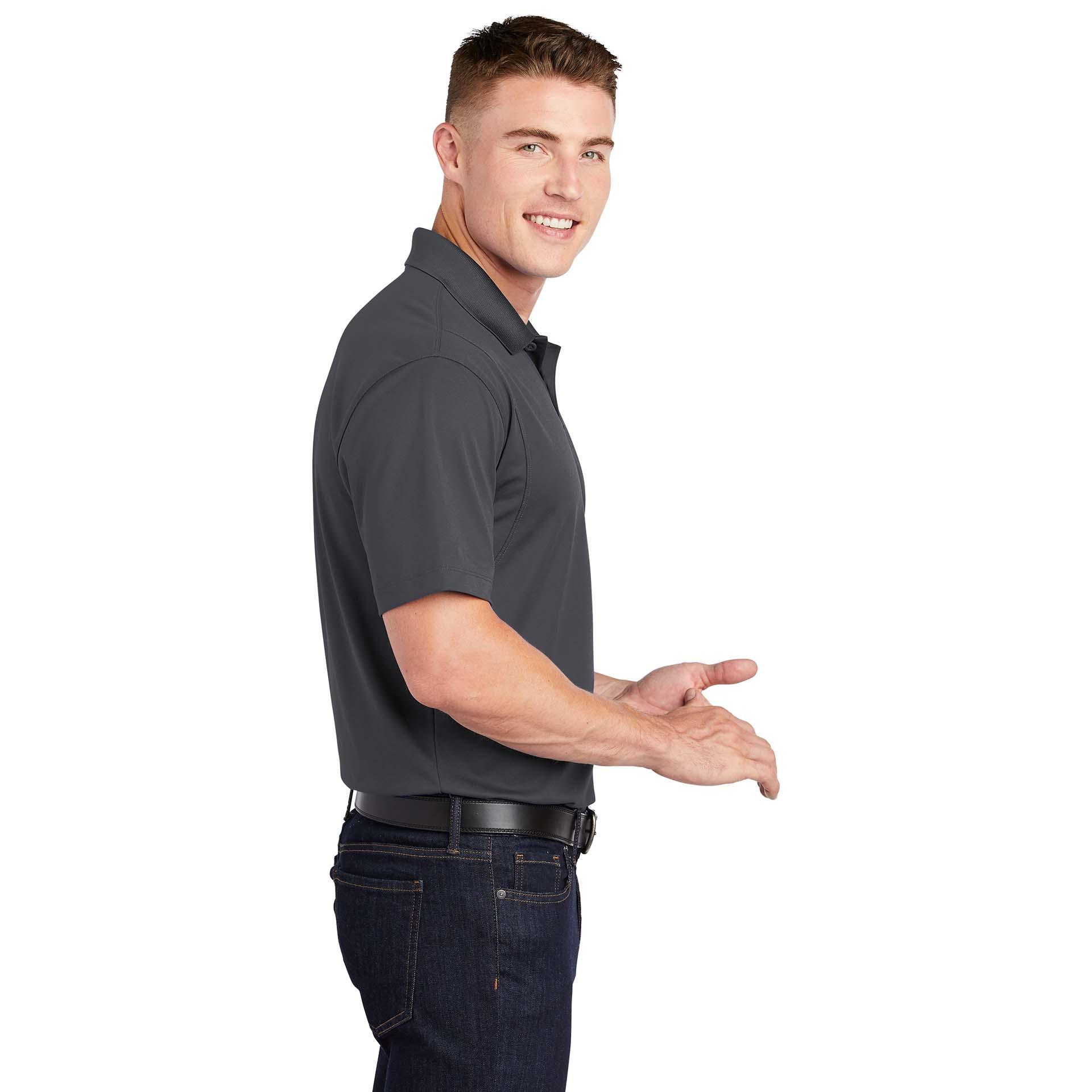 Sport-Tek ST650 Micropique Sport-Wick Polo - Iron Grey | Full Source