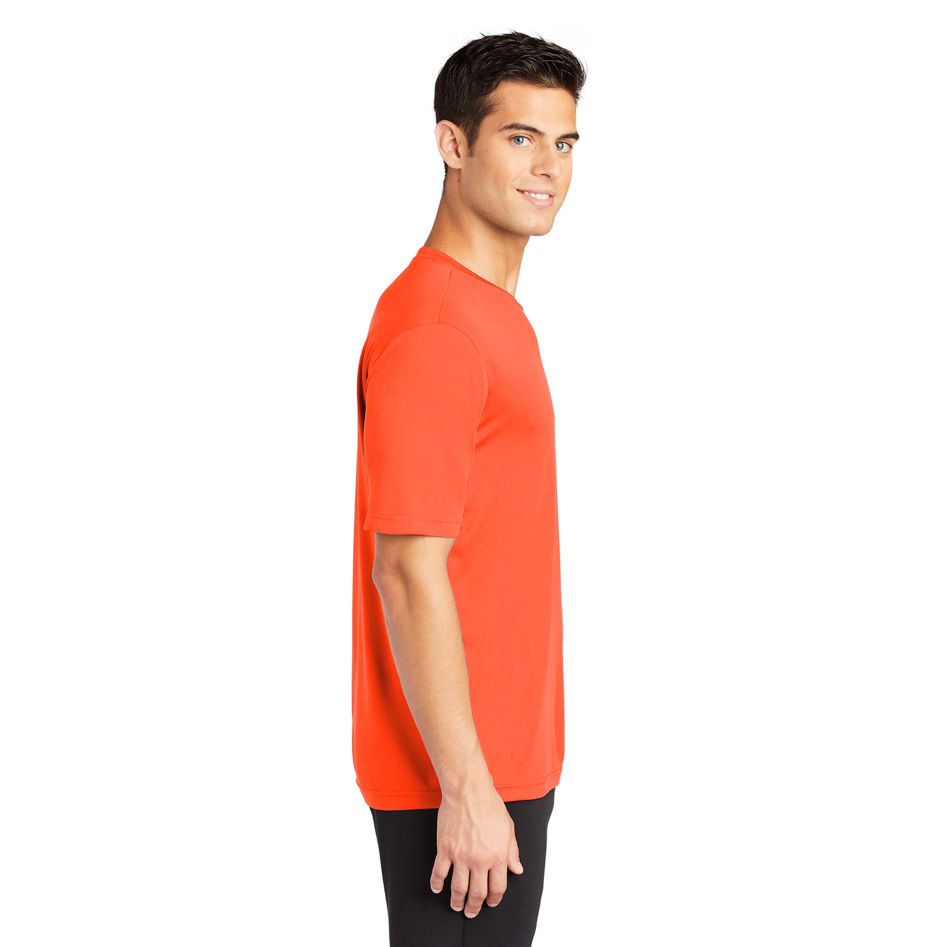 Sport-Tek ST350 PosiCharge Competitor Tee - Neon Orange | Full Source