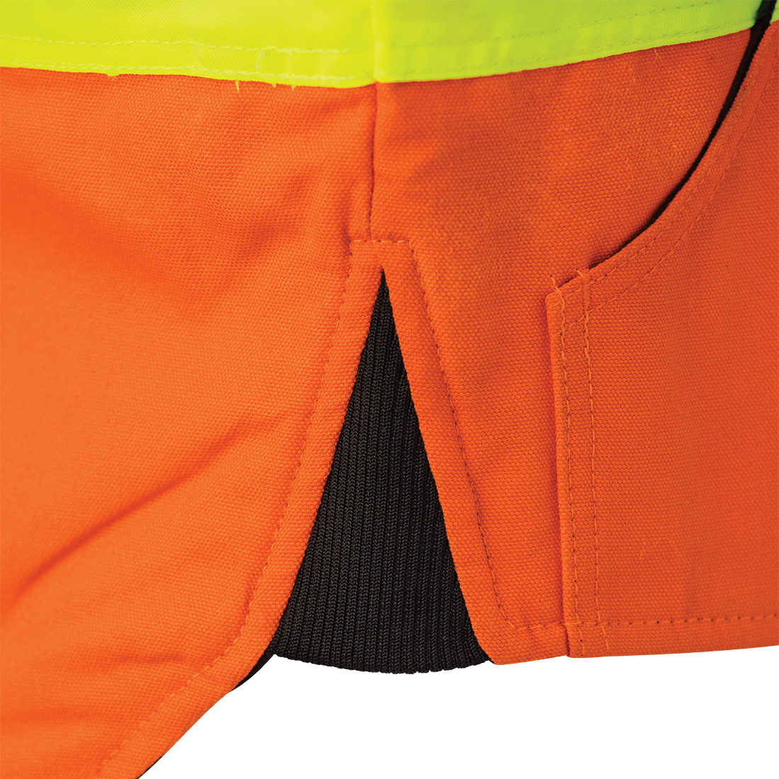 Tough Duck SV06 Type R Class 2 Heavy Duty Safety Vest - Orange | Full ...