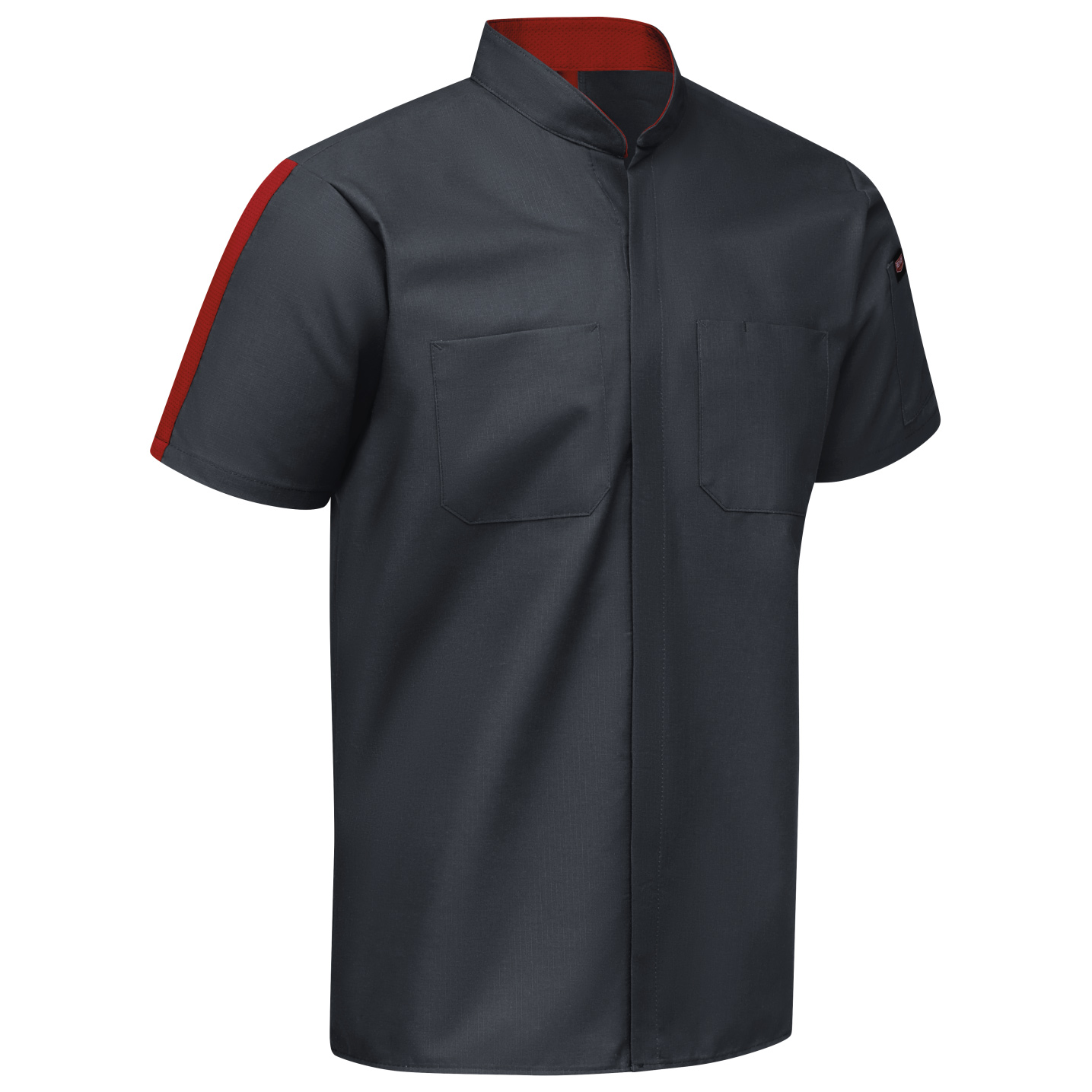 Red Kap SX46 Men's Pro Plus Two Tone OilBlok and MIMIX Work Shirt ...