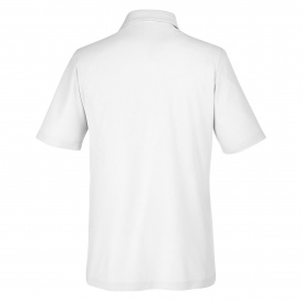 Core 365 CE112 Men's Fusion ChromaSoft Pique Polo - White | Full Source