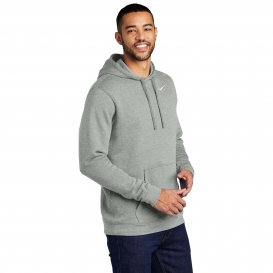 Nike CJ1611 Club Fleece Crew - Dark Grey Heather | Full Source