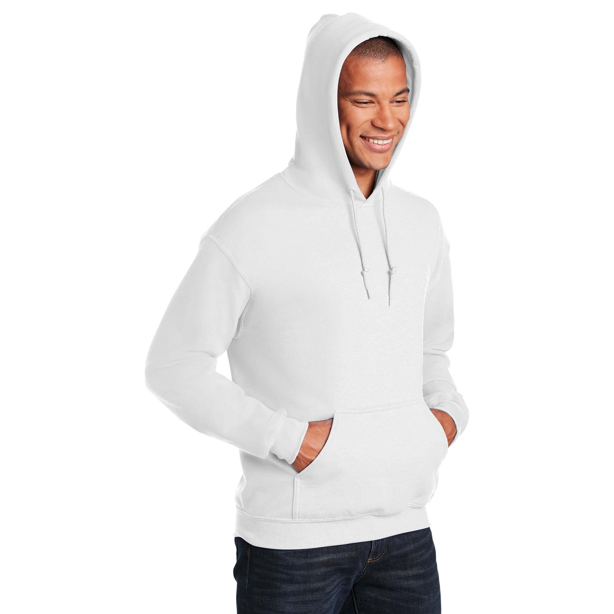 Gildan 18500 Heavy Blend Hooded Sweatshirt - White | Full Source
