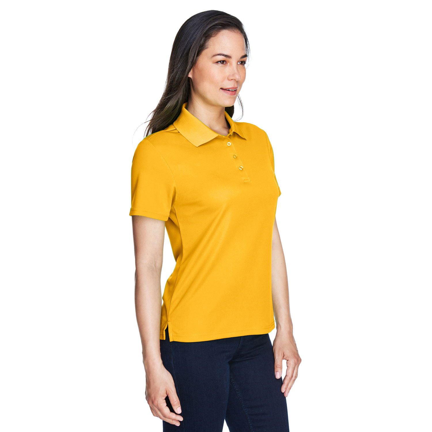 Core 365 78181 Ladies Origin Performance Pique Polo - Campus Gold ...