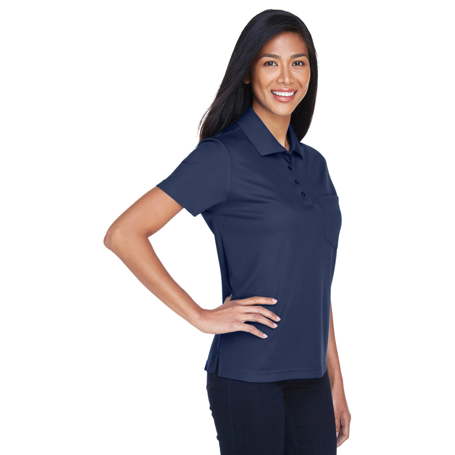 Core 365 78181P Ladies Origin Performance Pique Polo with Pocket ...