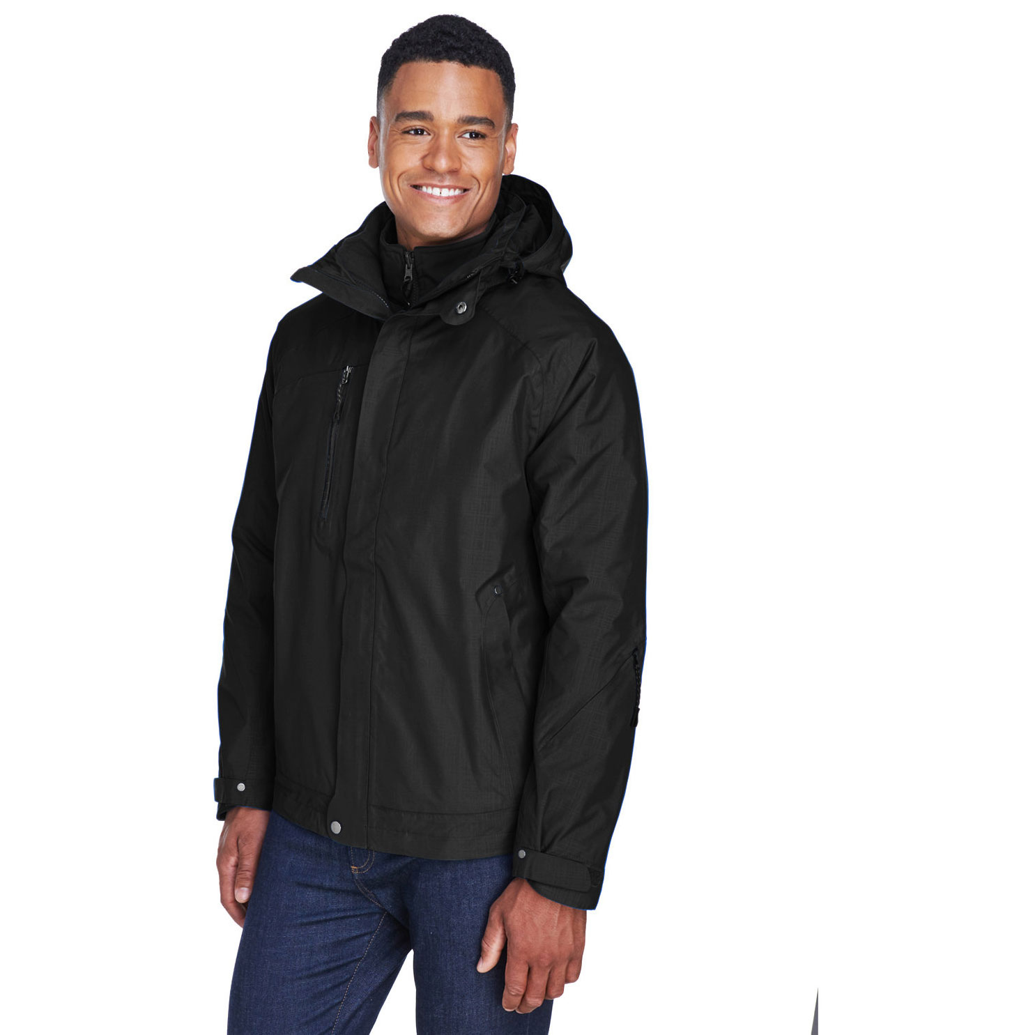 North End 88178 Men's Caprice 3-in-1 Jacket with Soft Shell Liner ...