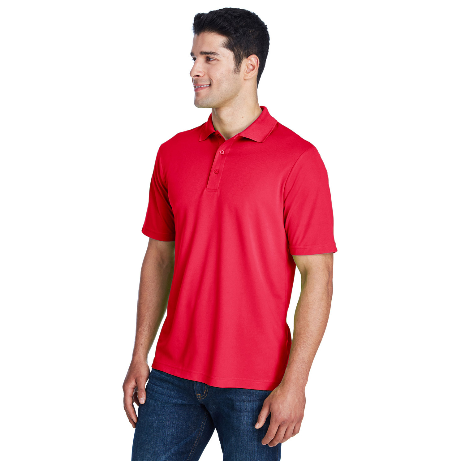 Core 365 88181T Men's Tall Origin Performance Pique Polo - Classic Red ...