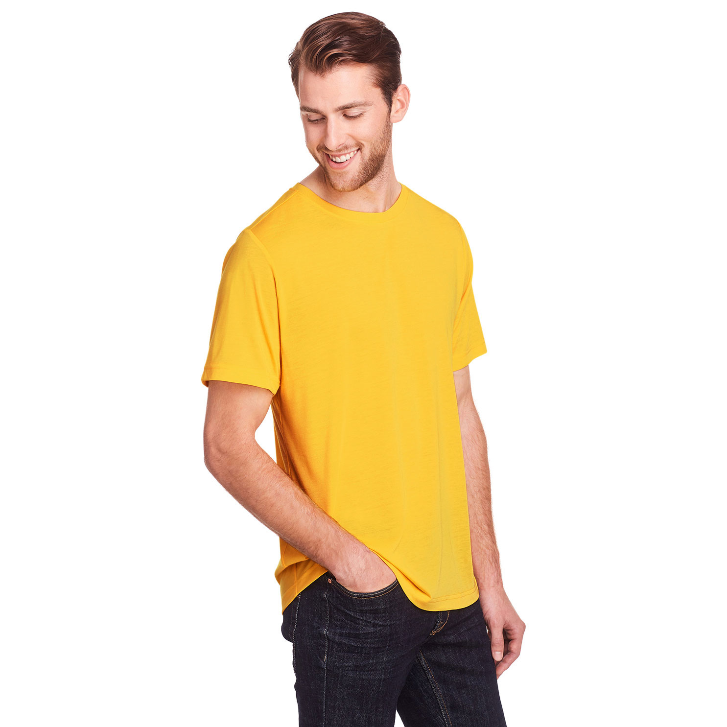 Core 365 CE111 Adult Fusion ChromaSoft Performance T-Shirt - Campus ...