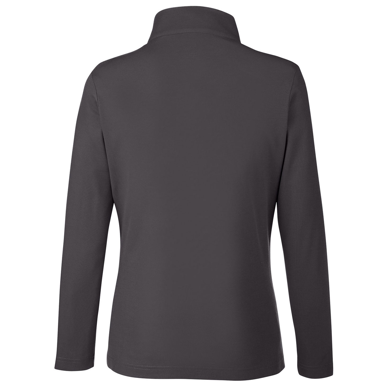 Core 365 CE405W Ladies Fusion ChromaSoft Pique Quarter-Zip - Carbon ...