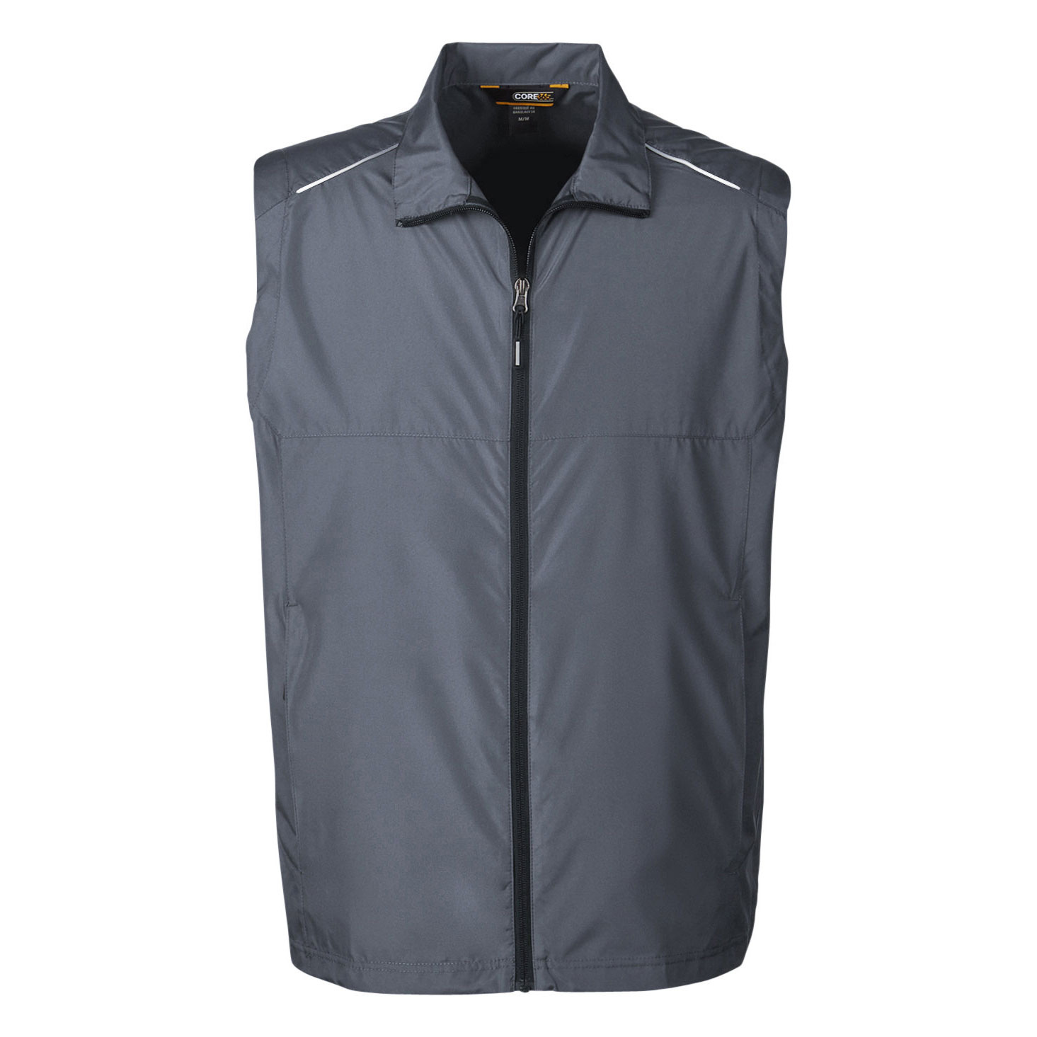 Core 365 CE703 Mens Techno Lite Unlined Vest - Carbon | Full Source