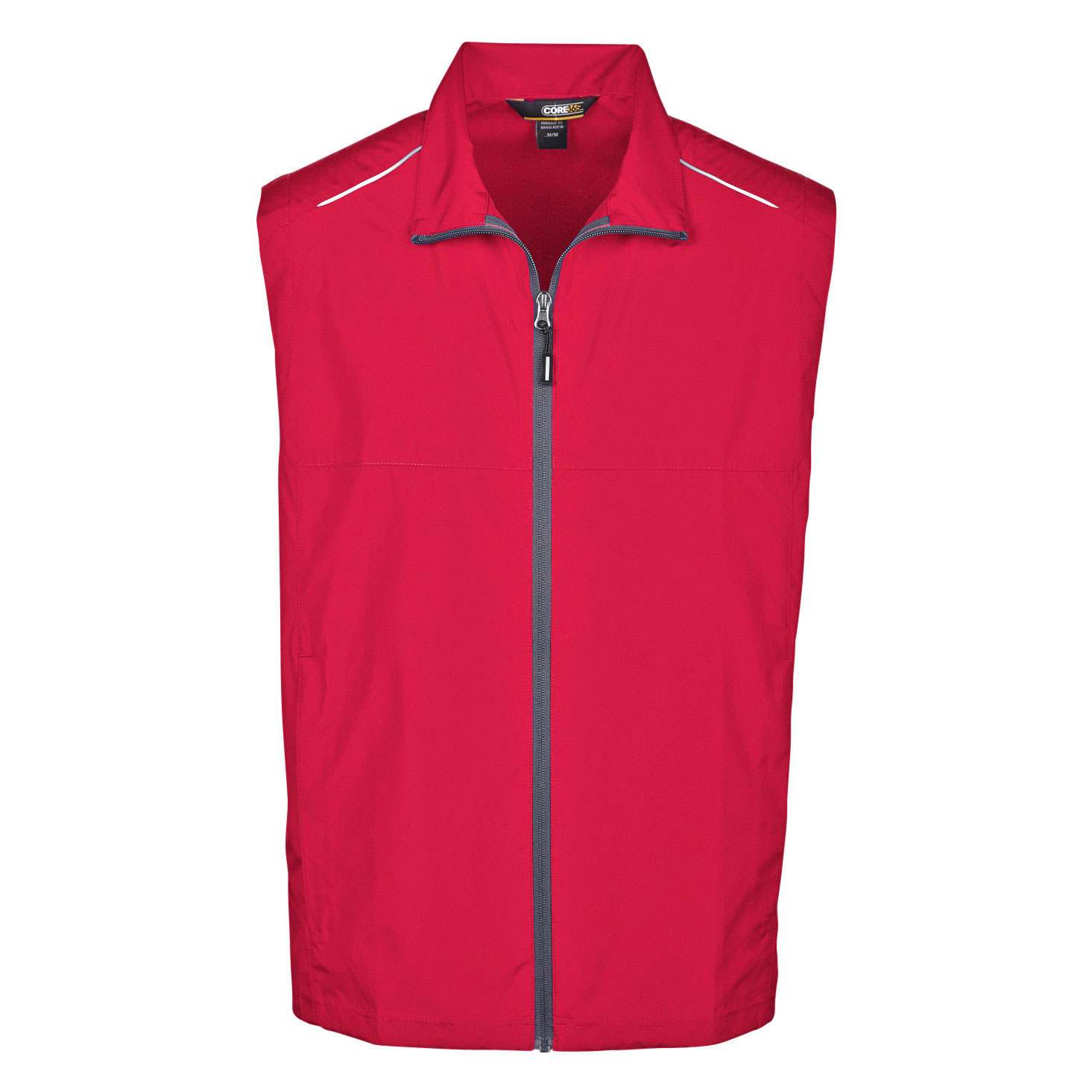 Core 365 CE703 Mens Techno Lite Unlined Vest - Classic Red | Full Source