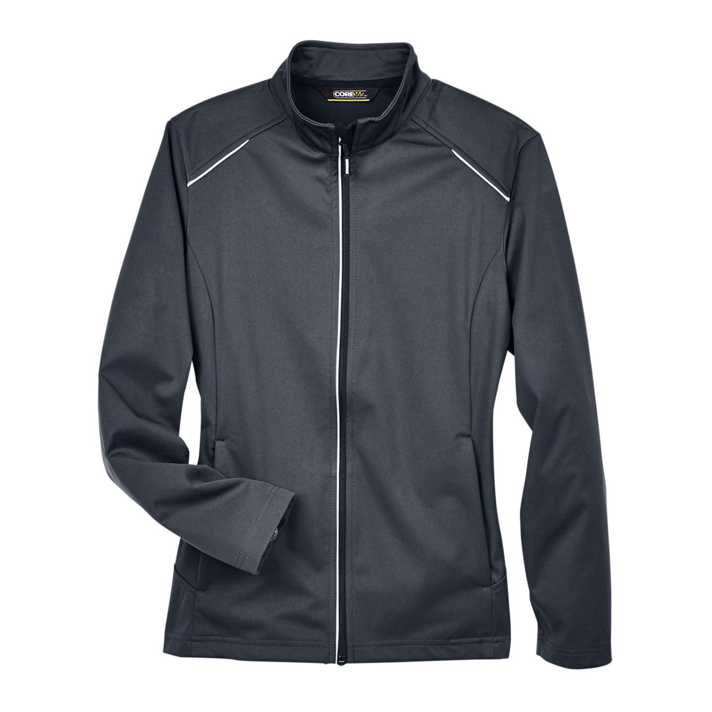 Core 365 CE708W Ladies Techno Lite Three-Layer Knit Tech-Shell - Carbon ...