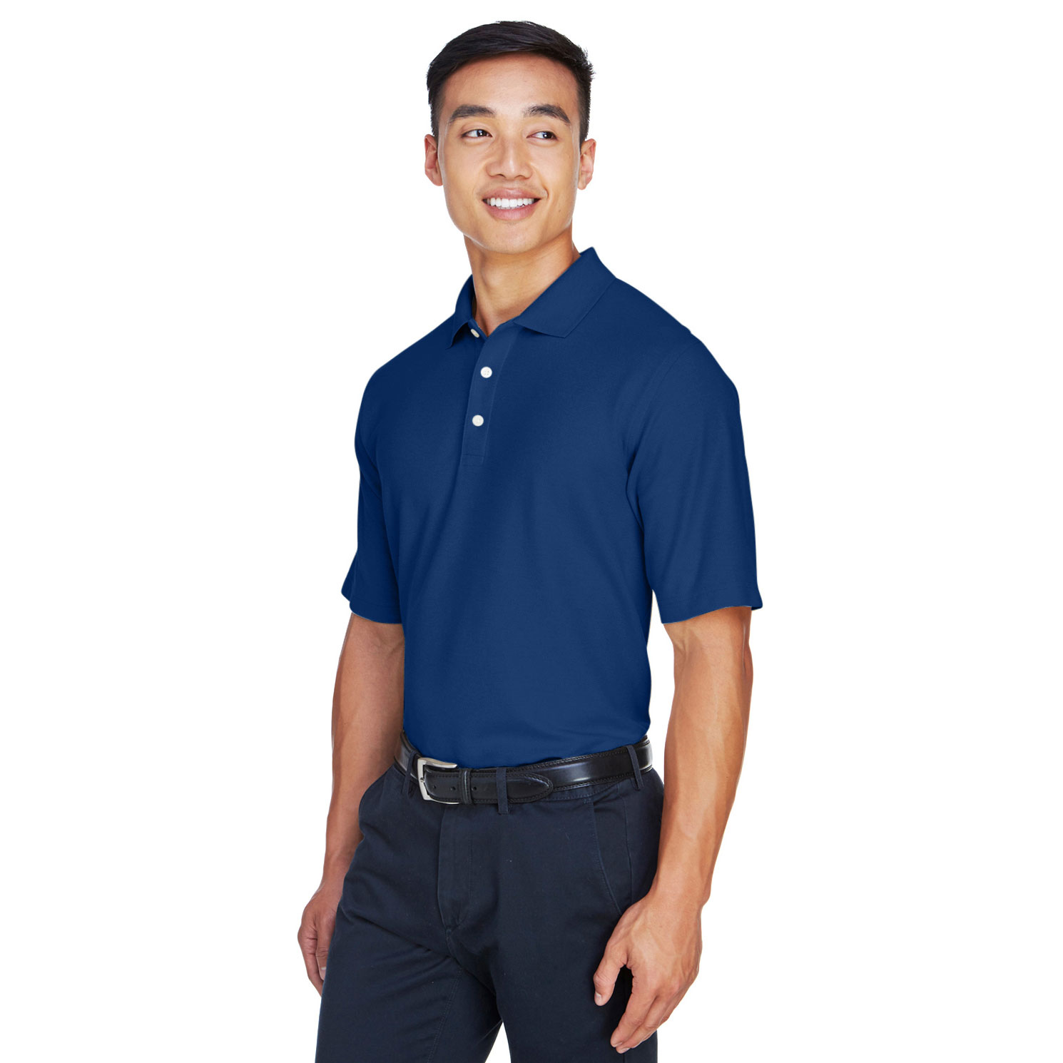 Devon & Jones DG150 Men's DRYTEC20 Performance Polo - True Royal | Full ...