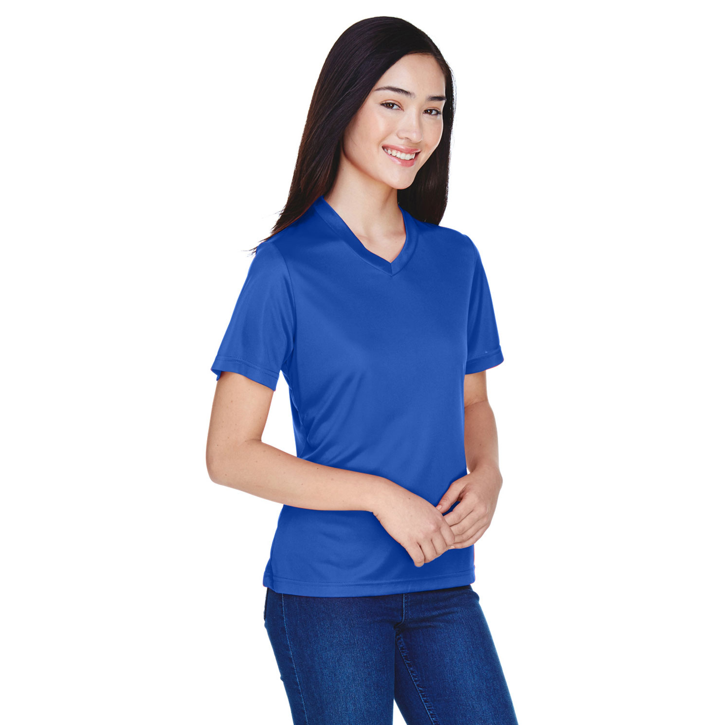 Team 365 TT11W Ladies Zone Performance T-Shirt - Sport Royal | Full Source