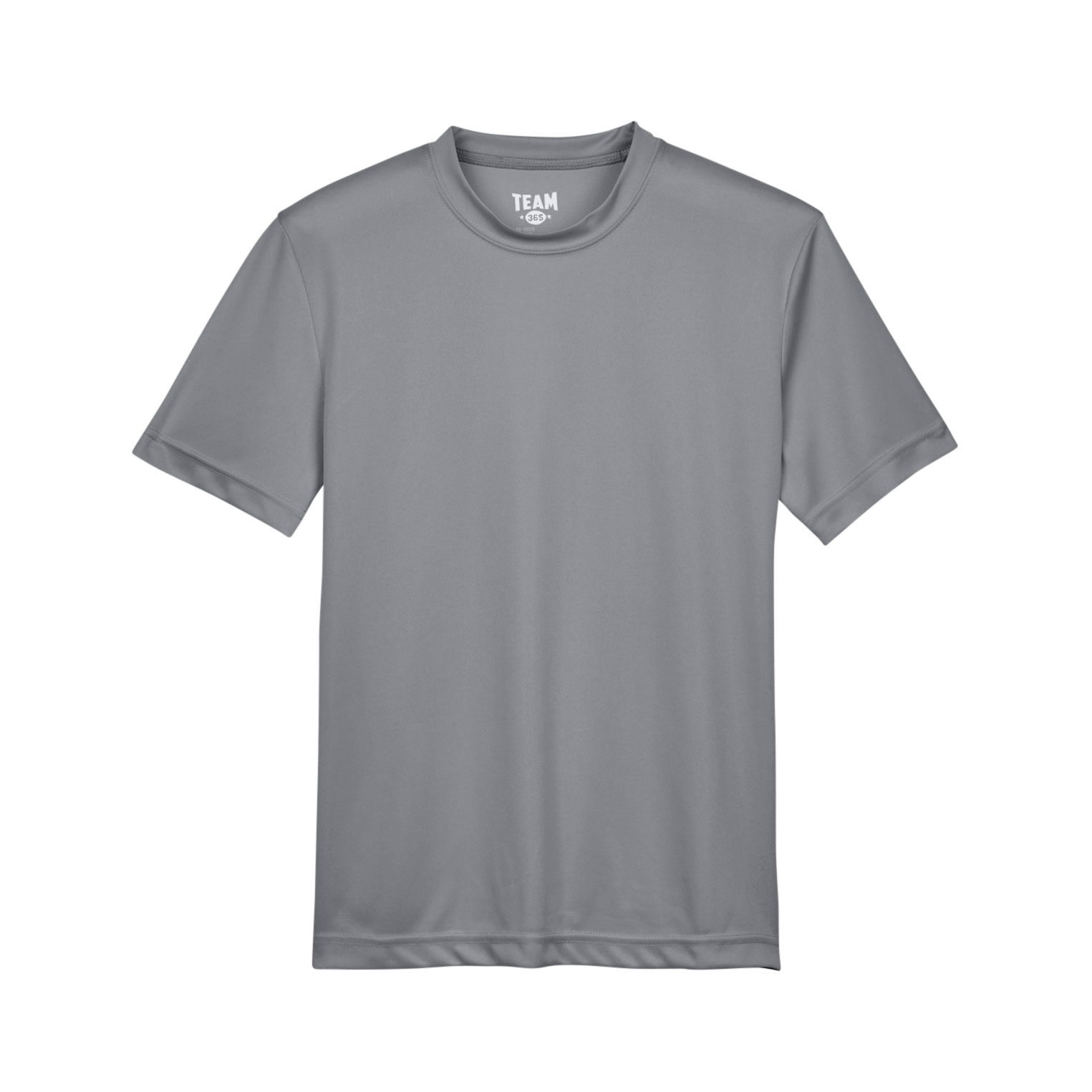 Team 365 TT11Y Youth Zone Performance T-Shirt - Sport Graphite | Full ...