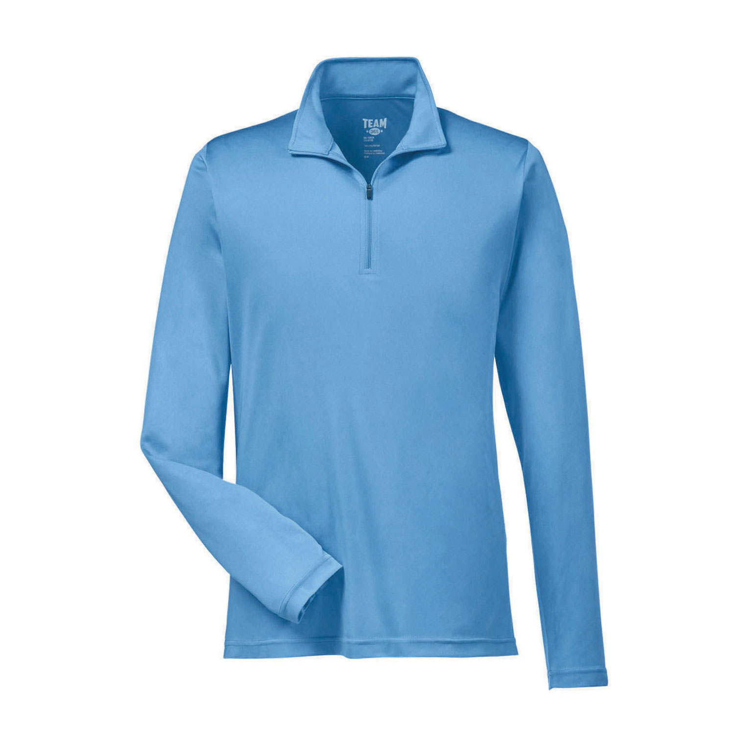 Team 365 TT31 Men's Zone Performance Quarter-Zip - Sport Light Blue ...