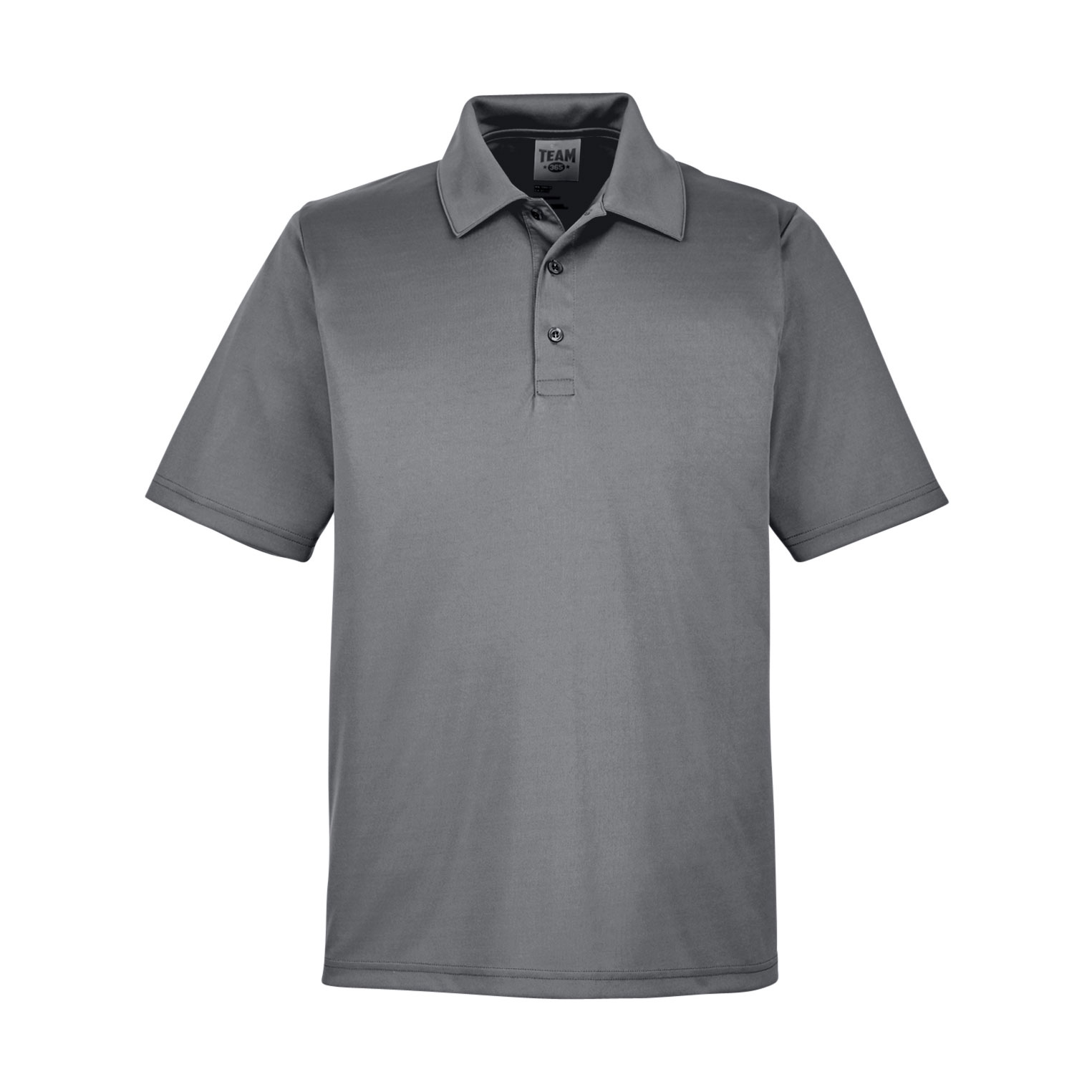Team 365 TT51 Men's Zone Performance Polo - Sport Graphite | Full Source