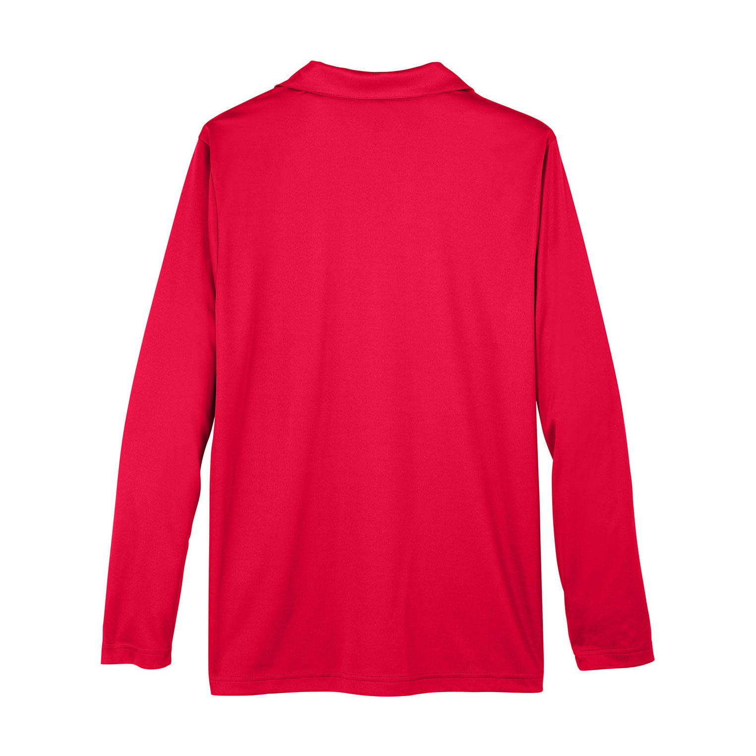 Team 365 TT51L Men's Zone Performance Long Sleeve Polo - Sport Red ...