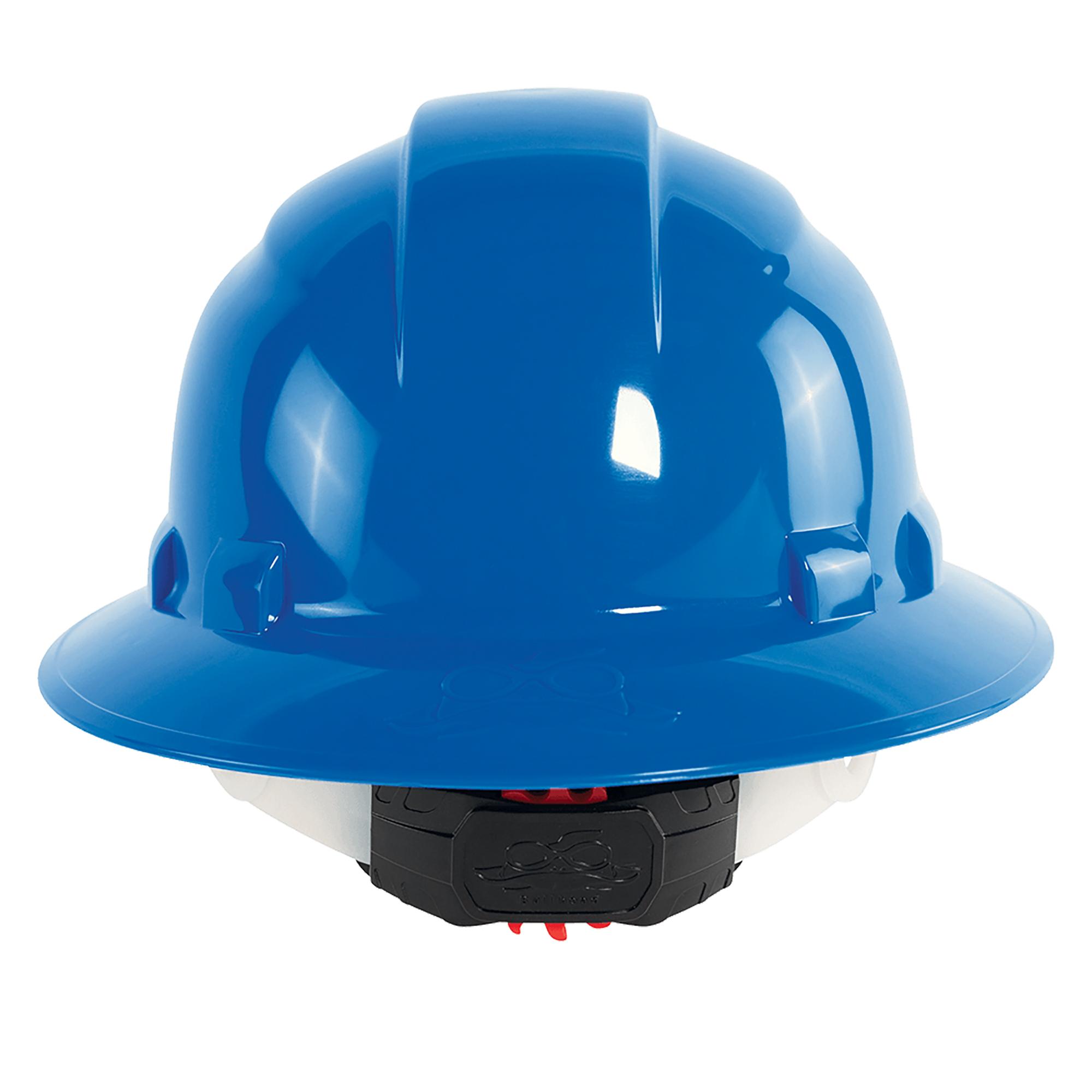 Bullhead Safety HH-F1 Full Brim Hard Hat - 6-Point Ratchet Suspension ...