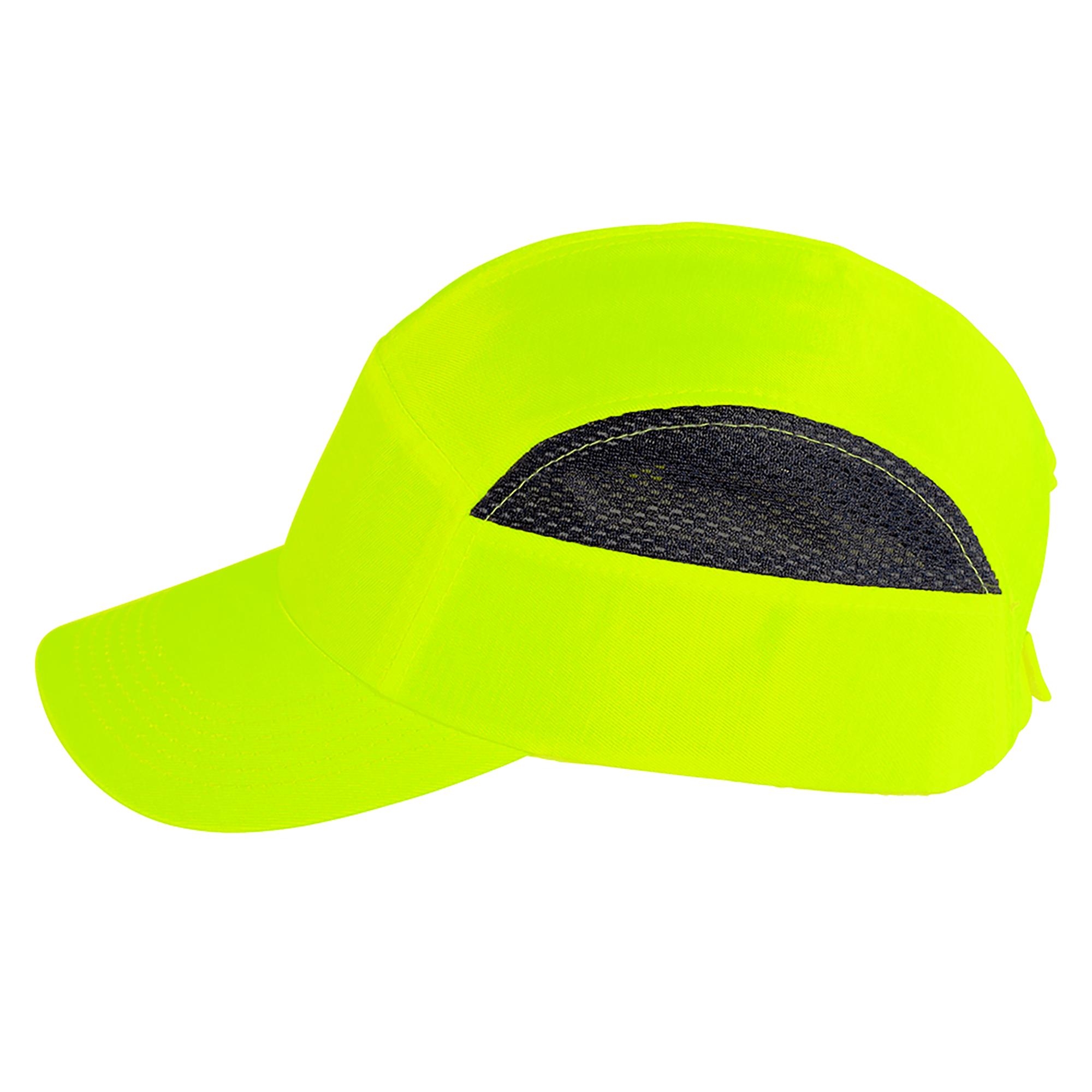 Bullhead Safety HH-H1 Baseball Style Bump Cap - High-Visibility Yellow ...