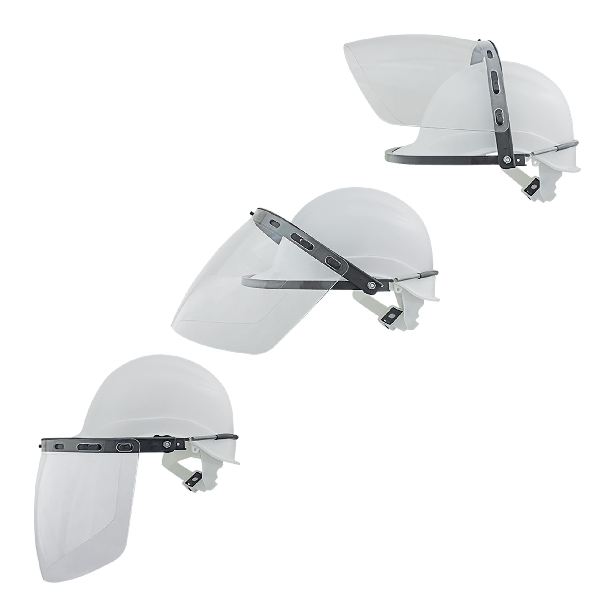 Bullhead Safety HH-V5 Toric Polycarbonate Face Shield - Clear Lens ...