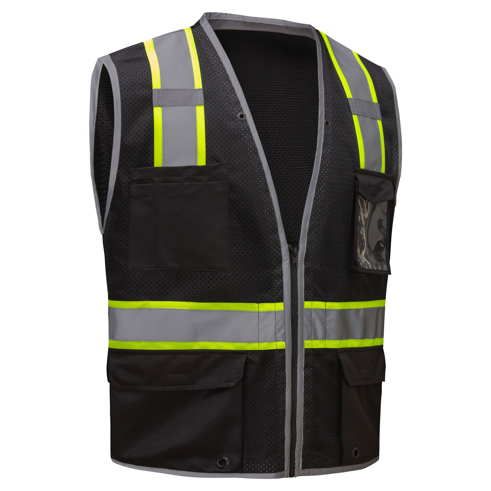 GSS Safety 1715 Enhanced Visibility Hype-Lite Heavy Duty Safety Vest ...
