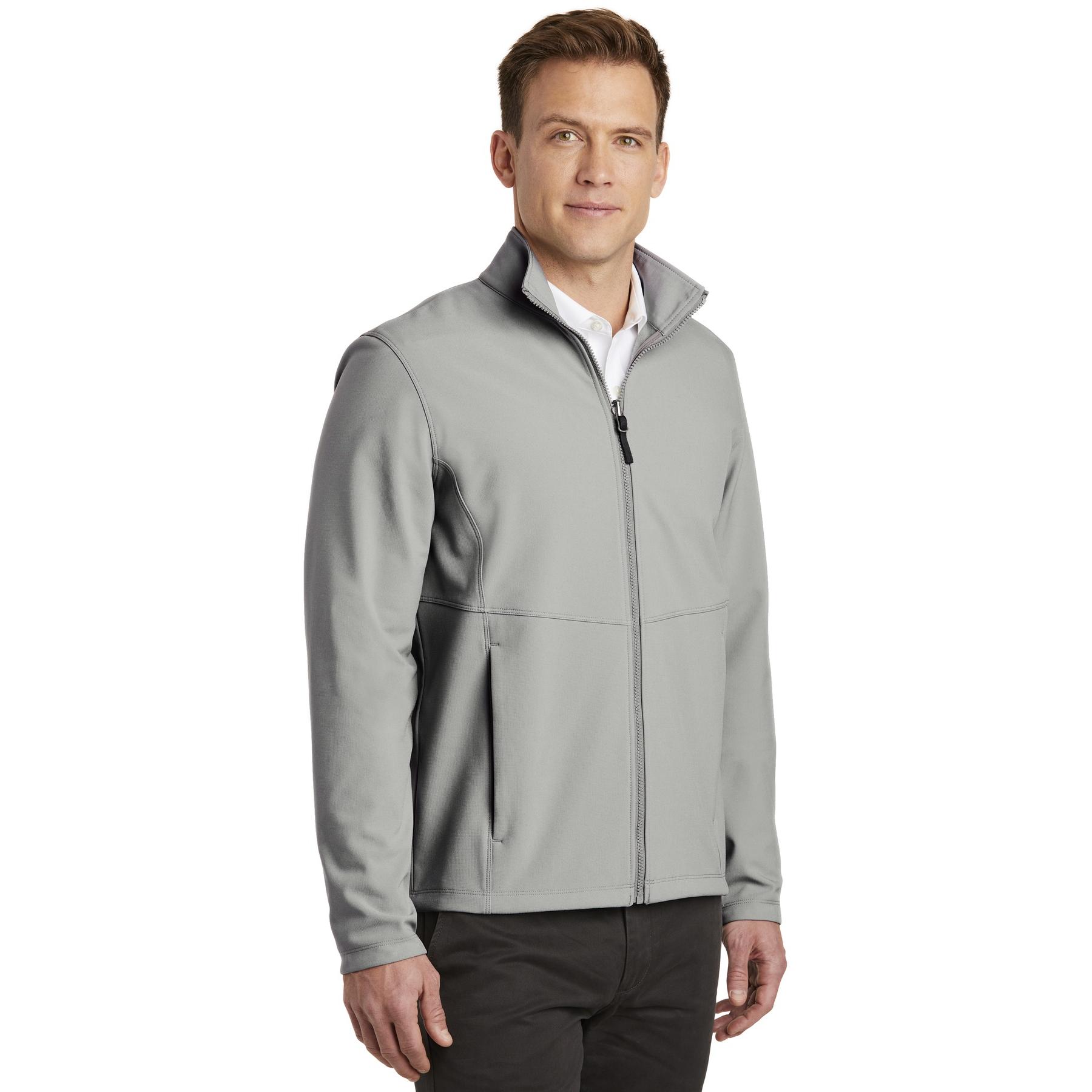 Port Authority J901 Collective Soft Shell Jacket - Gusty Grey | Full Source