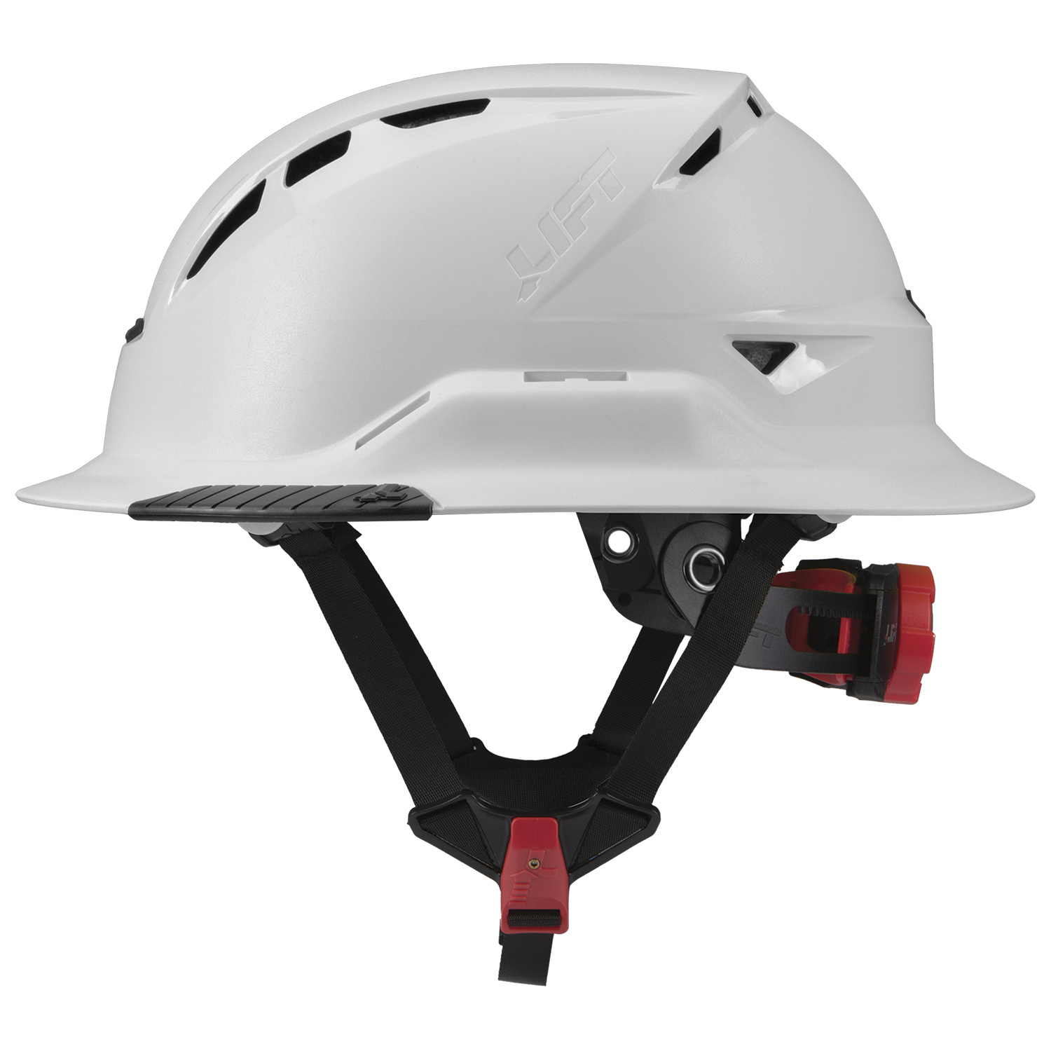 LIFT Safety HRXF-25WC2 RADIX Full Brim Vented Safety Helmet w/Twiceme ...