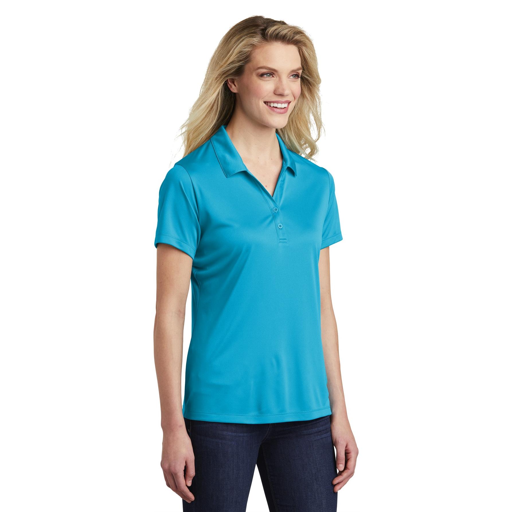 Sport-Tek LST550 Ladies PosiCharge Competitor Polo - Atomic Blue | Full ...