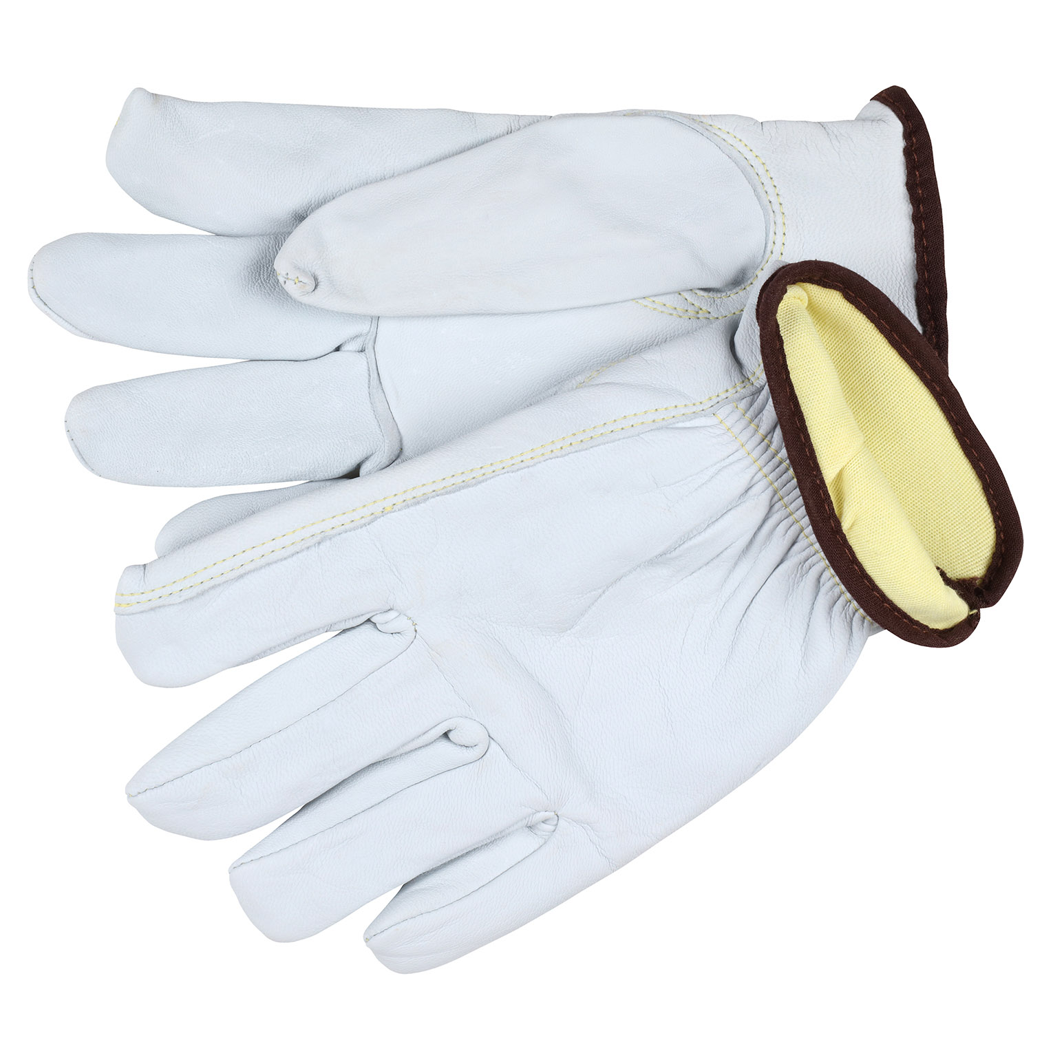 MCR Safety 3613H Select Grade Grain Goatskin Leather Driver Gloves ...